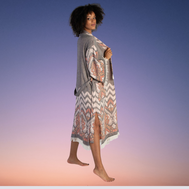 Boho Chic Dressing Gown Bathrobe No:1