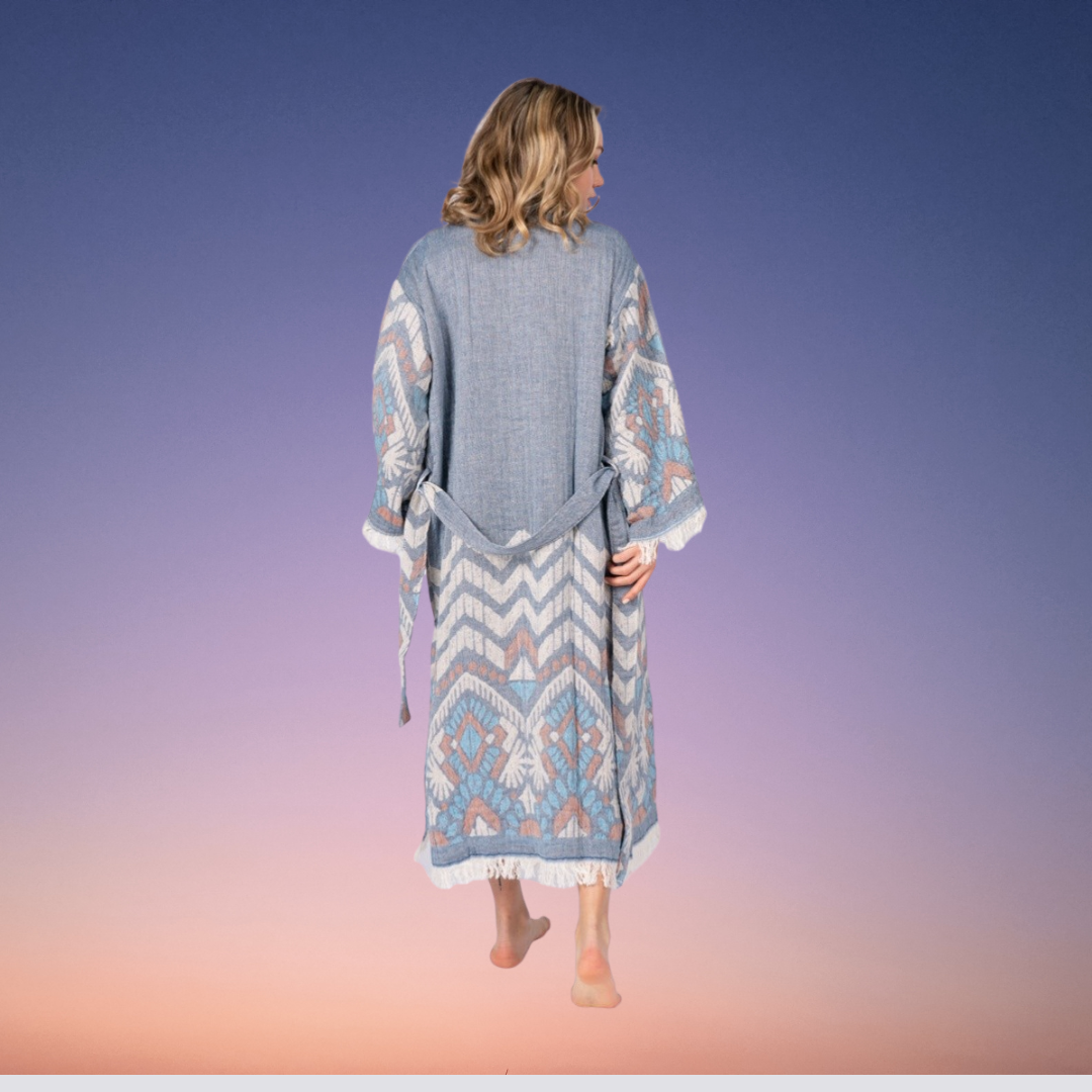 Boho Chic Robe-Dressing Gown No:2