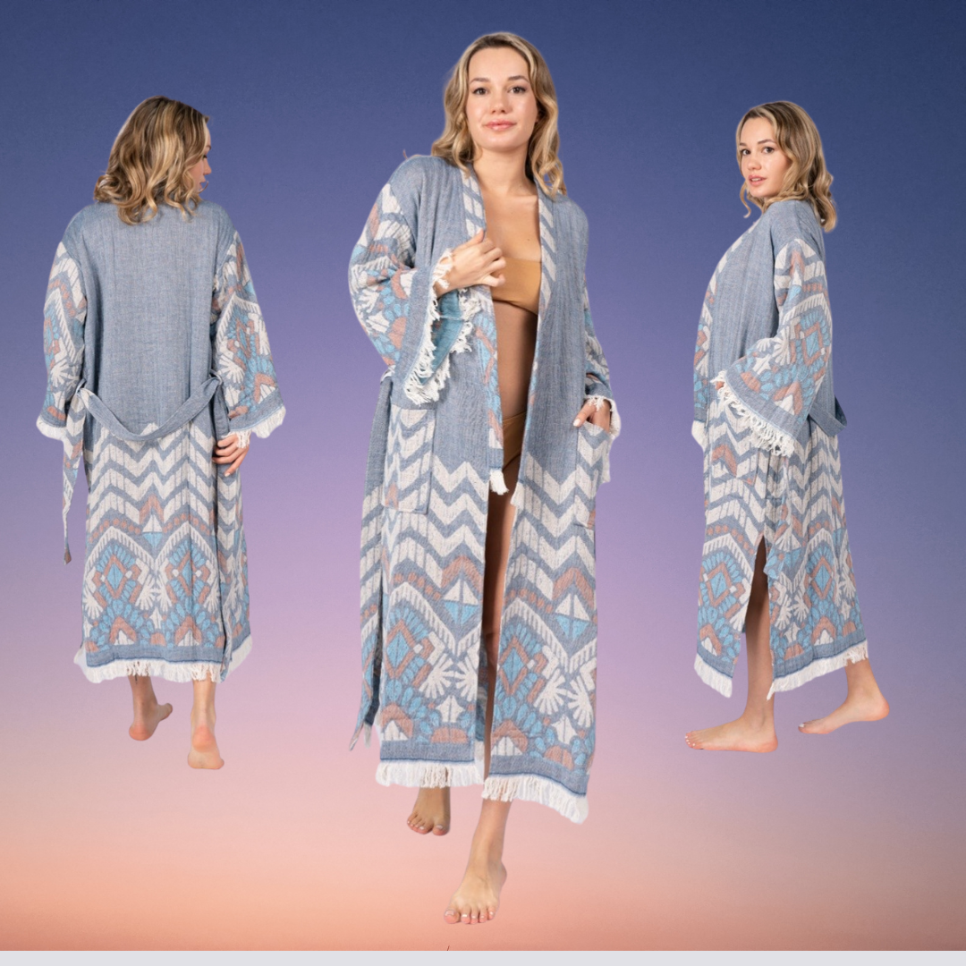 Boho Chic Robe-Dressing Gown No:2